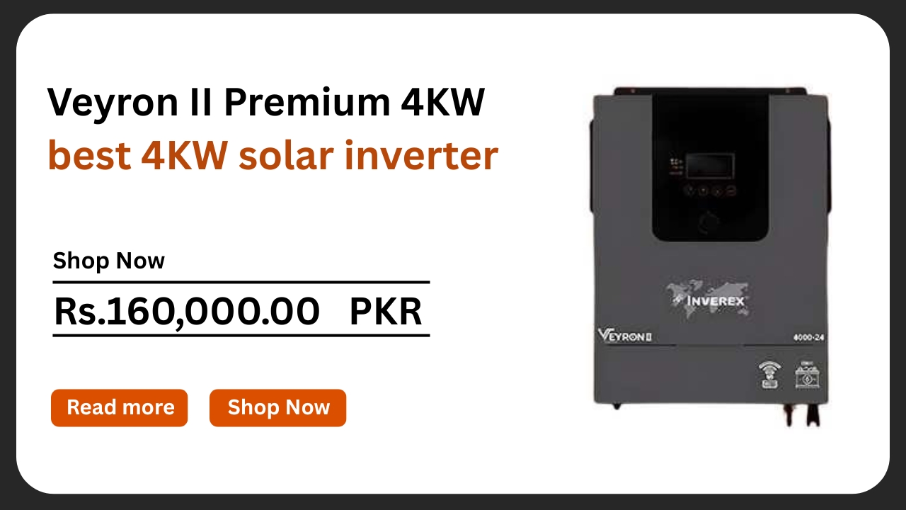 Why Inverex Veyron II Premium 4KW Is Best Solar Inverter - Suntech Mall