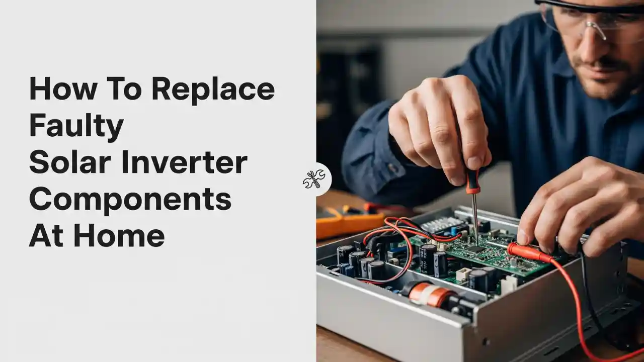 How To Repair Faulty Solar Inverter Components At Home - Suntech Mall
