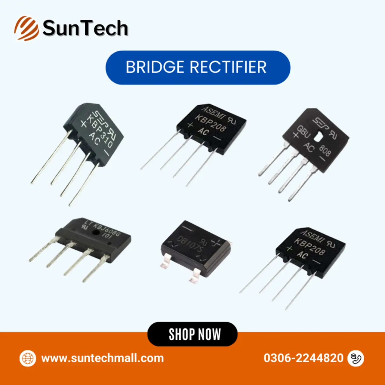 BRIDGE RECTIFIER - Suntech Mall